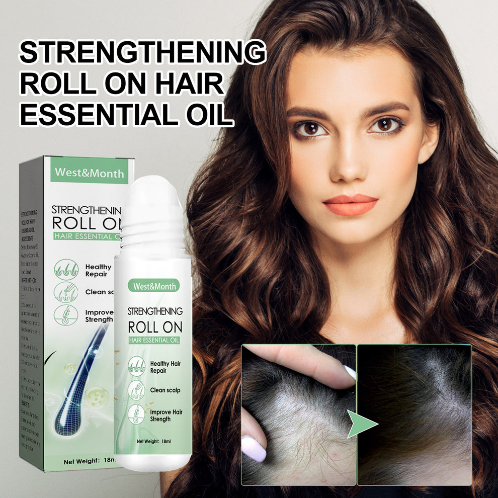 West&Month Hair Roller Balls Scalp Massage Moisturizing Hair Roots Thi ...